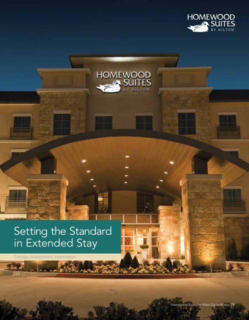 Development brochure - Hilton Worldwide