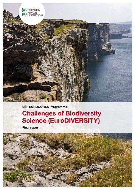 Challenges of Biodiversity Science (EuroDIVERSITY) - European ...