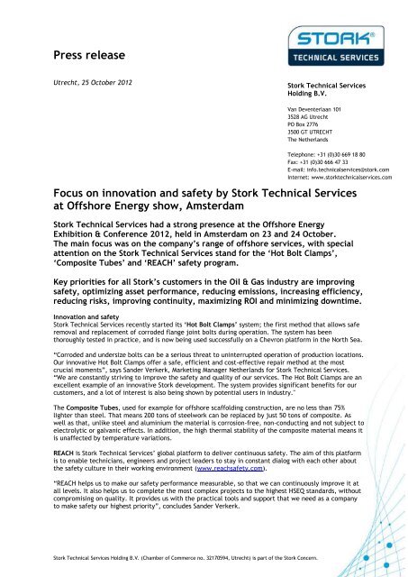 Download PDF version - Stork Technical Services