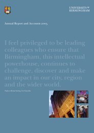 Edgbaston Campus Map (PDF - 2MB) - University of Birmingham