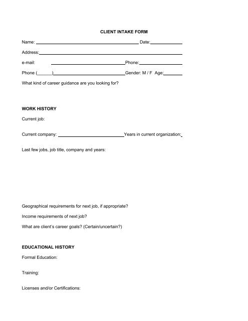 Intake Interview Form.pdf - Virtual Habitats