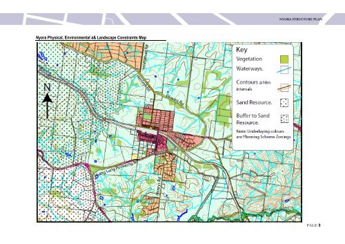 NYORA STRUCTURE PLAN