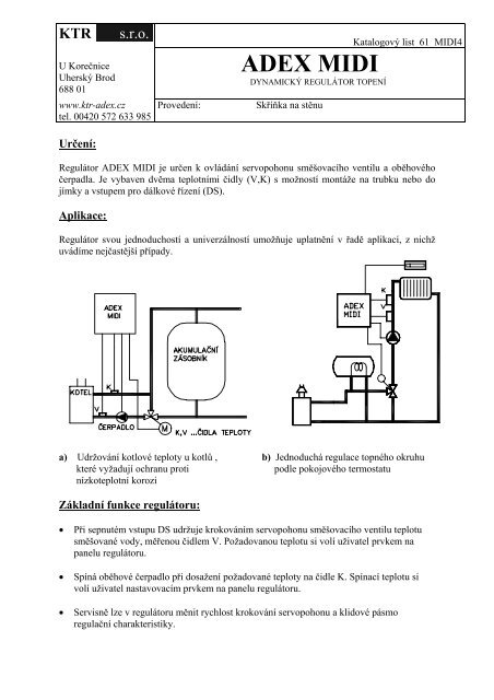 ADEX MIDI - Zefin, s.r.o.