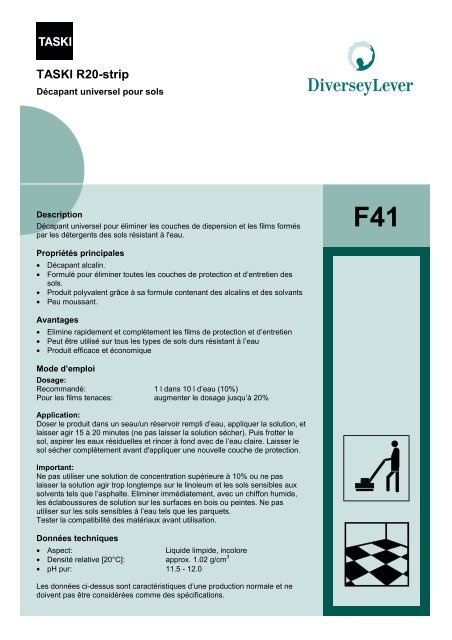 TASKI R20-strip - Mercuriale.net