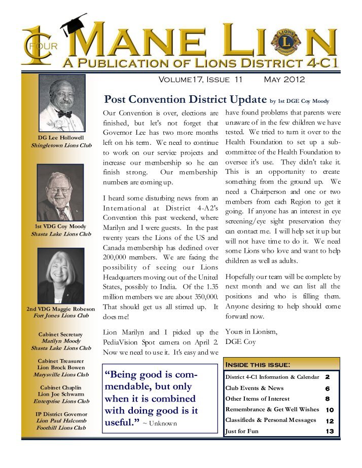 4 Free Magazines From 4C1LIONS ORG 4-free-magazines-from-4c1lions-org