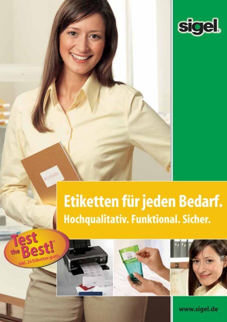 Etiketten für jeden Bedarf. - Soft-Carrier Etiketten für jeden Bedarf. - Soft-Carrier