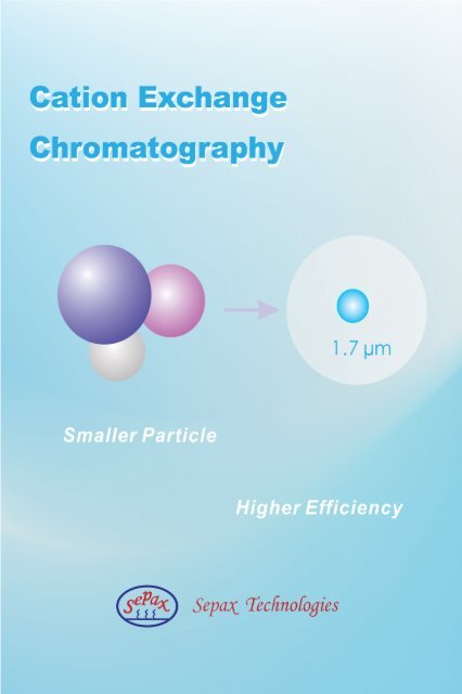 Cation Exchange Chromatography - Sepax Technologies, Inc.
