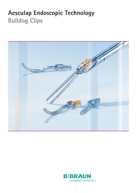 Aesculap Endoscopic Technology Bulldog Clips