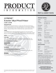 TT-P-645B Zinc Molybdate Low VOC Alkyd Primer
