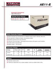 Installation/Instruction Sheet - Phase-A-Matic, Inc.