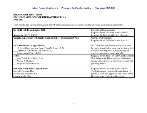 Meadowview - Dekalb County School System