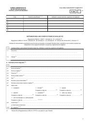 Formular E 207 - Certificat privind cariera de asigurat