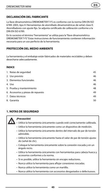 753 Dremometer Mini - Gedore