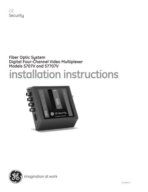 installation instructions - Interlogix