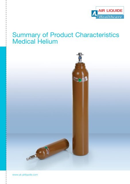 Medical Helium SPC - Air Liquide UK
