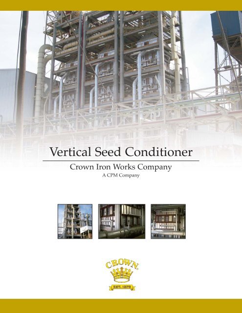 Vertical Seed Conditioner - Europa Crown Ltd