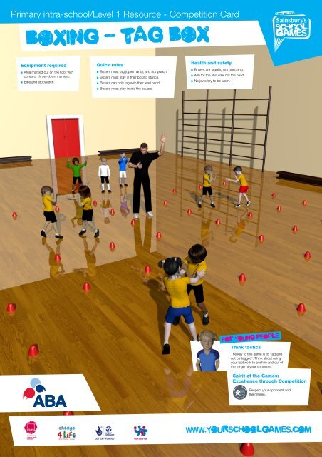 boxing - tag box - School Games