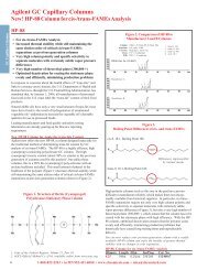 Agilent ZORBAX Column Selection Guide for HPLC - Chrom Tech, Inc.