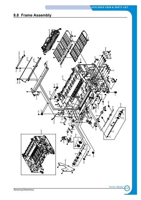 EXPLODED VIEW & PARTS LIS