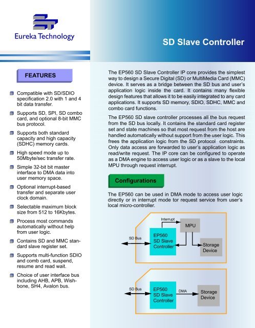 SD Slave Controller - Altera