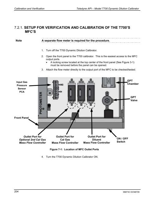 Calibration and Verificat