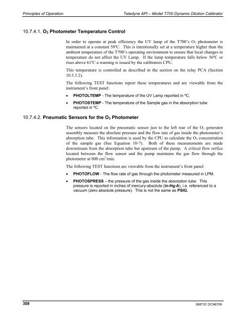 Principles of Operation