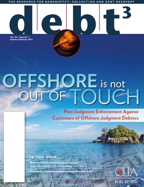 IN THIS ISSUE - Commercial Law League Of America