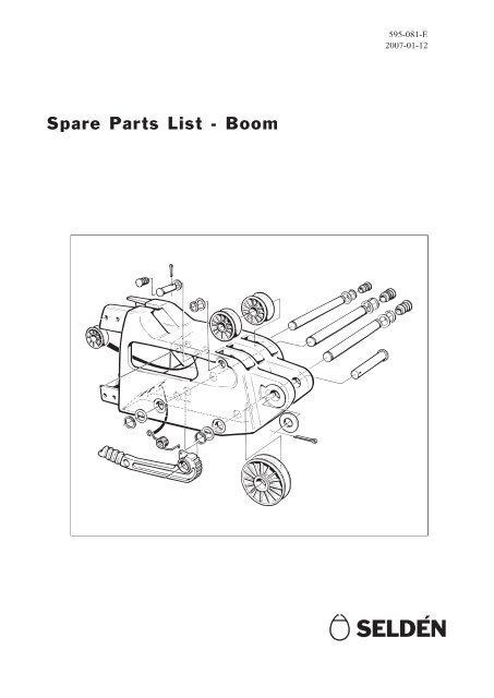 Spare Parts List - Boom Old - SeldÃƒÂ©n Mast