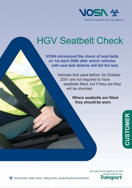 HGV Seatbelt Check