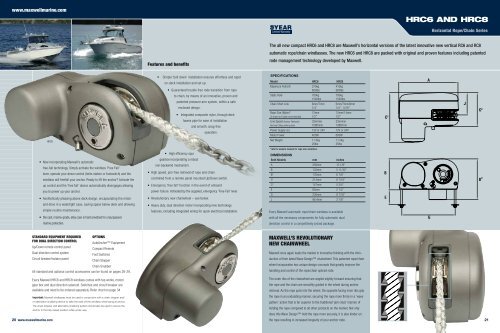 Owners Manual - Maxwell Marine
