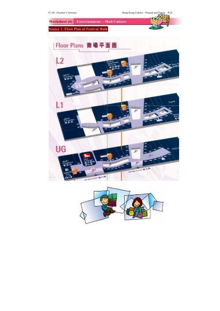 Source 1: Floor Plan of Festival Walk Worksheet (6) Entertainment ...