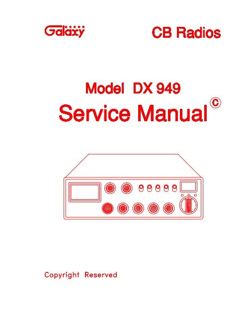 Factory Service Manual - CB Tricks