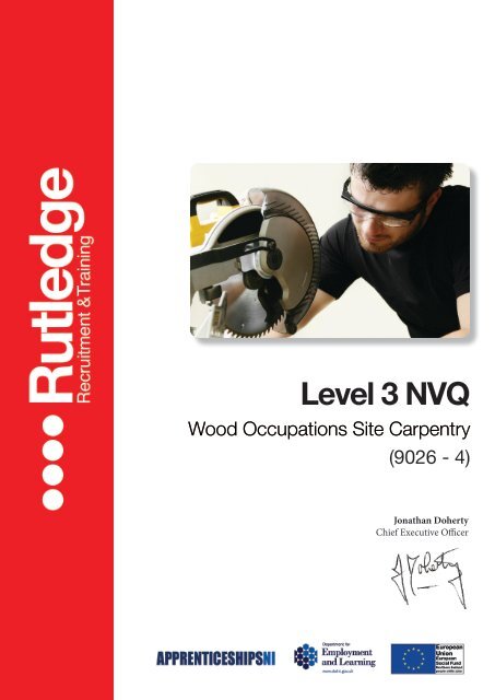 Level 3 NVQ Diploma in Wood Occupations Site Carpentry - Training