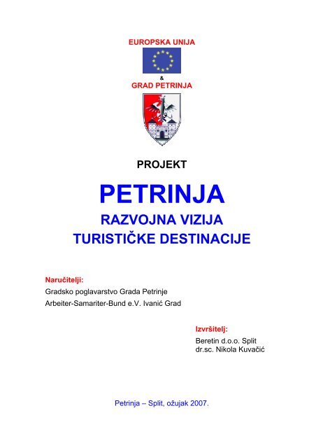 naslovnica i kazalo - Grad Petrinja
