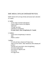 Ulnar Collateral Ligament Repair Protocol - Premier Bone & Joint ...