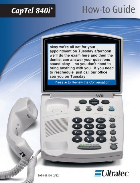 How-to Guide - Sprint CapTel