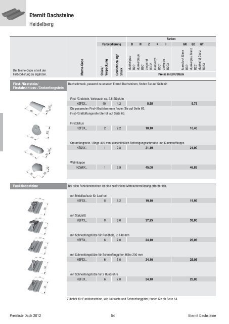 Eternit Fassadenplatten Preisliste