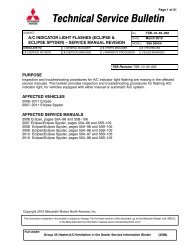 Technical Service Bulletin