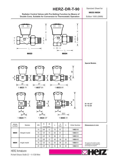 Data Sheet - Herz Valves UK