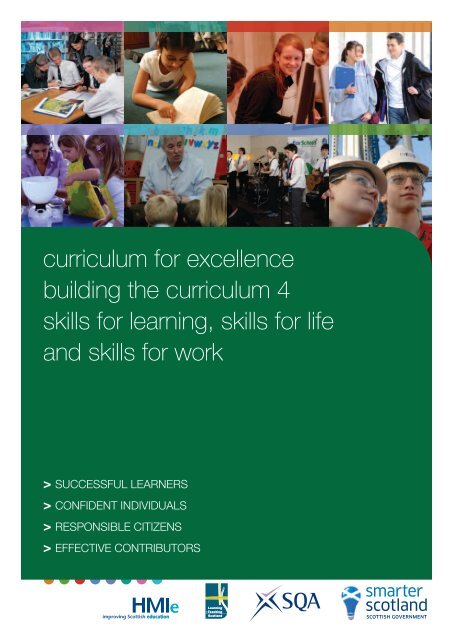 Building the Curriculum 4 - Education Scotland