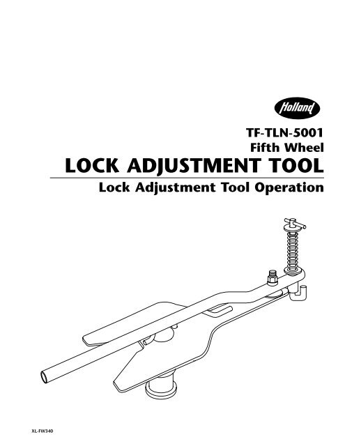 tf-tln-5001 lock adjustment tool - saf-holland