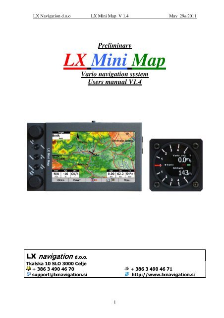 LX Mini Map - Wings and Wheels