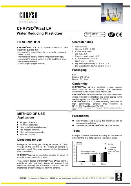 CHRYSO Plast LV