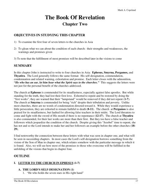 Mark A. Copeland - “I h