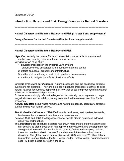 lecture 1 - Myweb @ CW Post