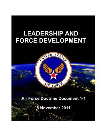 AFI 10-2501 - Air Force E-Publishing