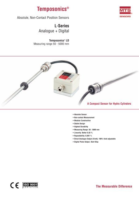 TemposonicsÃ‚Â® - MTS Sensors