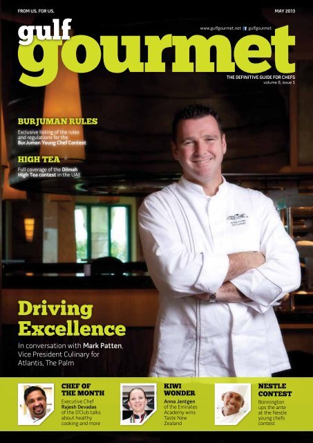 driving excellence - The Emirates Culinary Guild