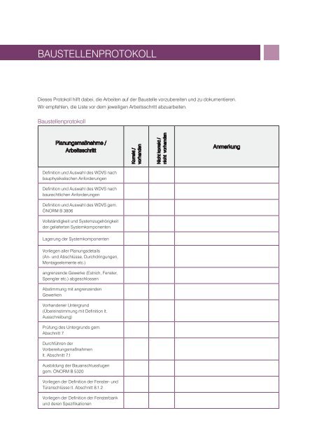Stilvolle Baustellenprotokoll Vorlage Pdf Fotos