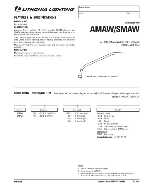 AMAW/SMAW - Acuity Brands